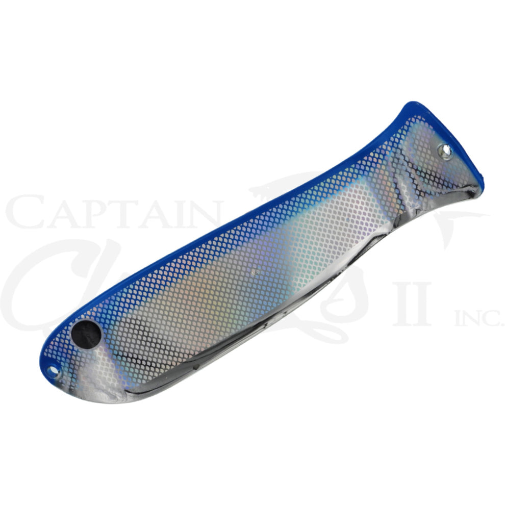 Big Weenie 10" Flasher Blue Chrome Bung Hammer – Captain Chuck's II