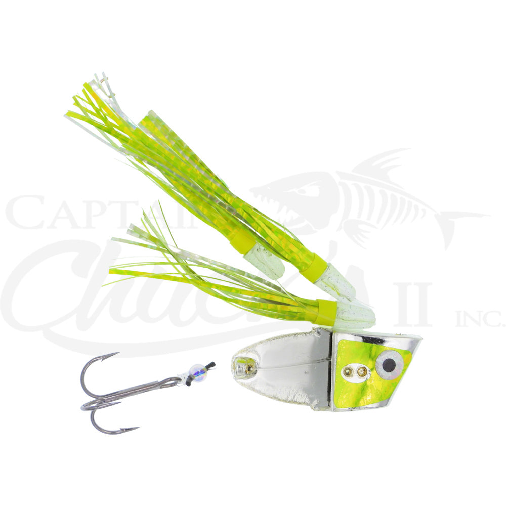 Big Weenie Meat Rig Chartreuse Chrome – Captain Chuck's II