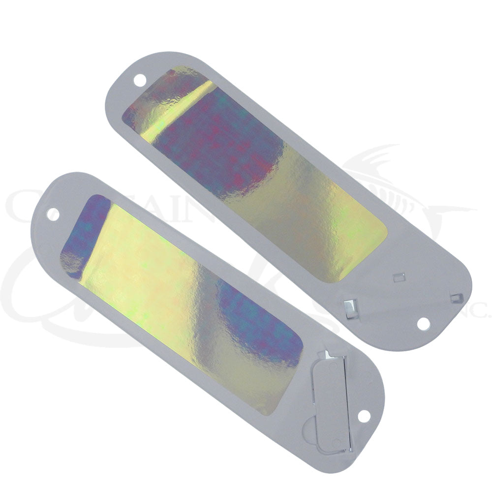 Dreamweaver Flip Fin Paddle 8" White Double Pearl – Captain Chuck's II