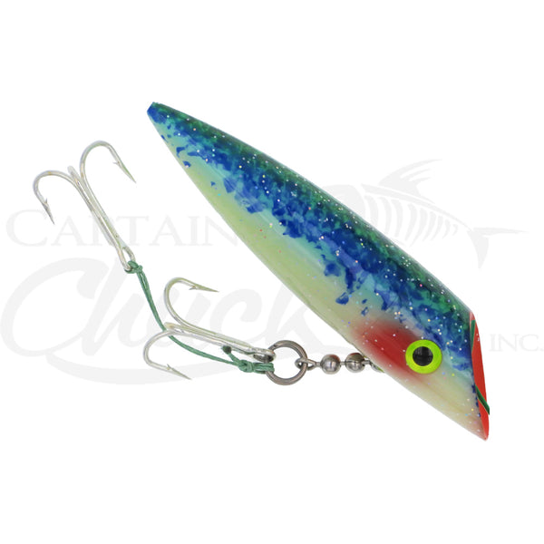 Silver Horde Plug Blue Spatter – Captain Chuck's II