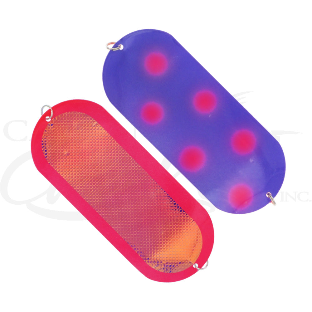 Yeck Dinky Dodger Purple Pink Dot Pink – Captain Chuck's II